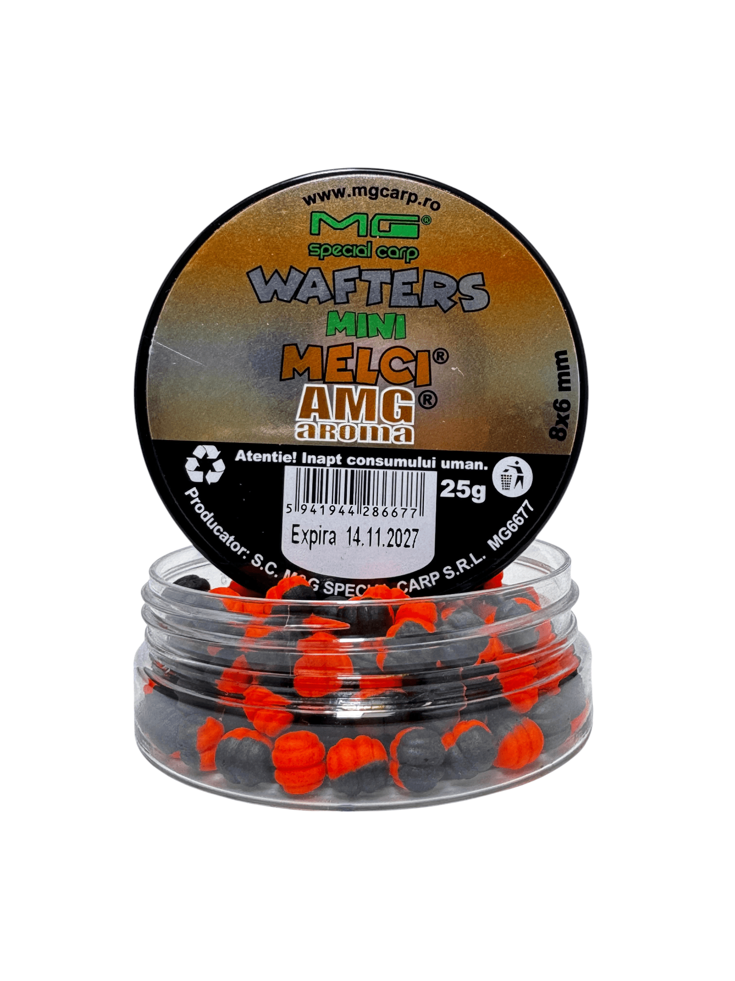 Mini Melci ® Wafters 8x6mm AMG aRoma 25gr MG6677 MG carp