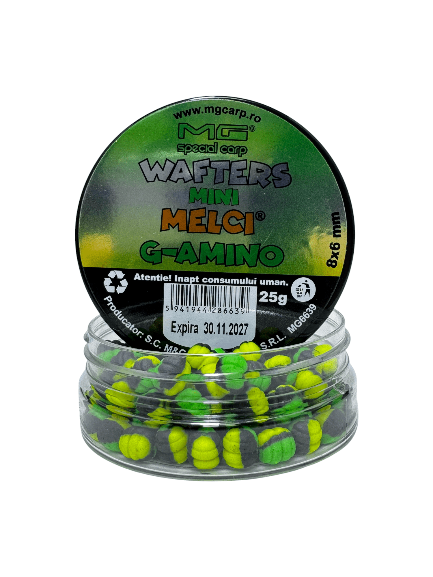 Mini Melci ® Wafters 8x6mm G-Amino 25gr MG6639 MG carp